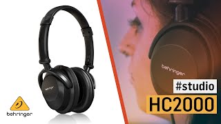 Behringer HC 2000 Studio Monitoring Headphones - What To Know & Where ...