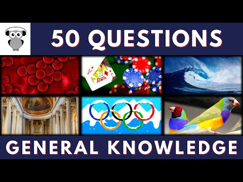 General Knowledge Quiz Trivia | 50 Questions | Do You Know Pub Quiz #quiz #trivia #generalknowledge