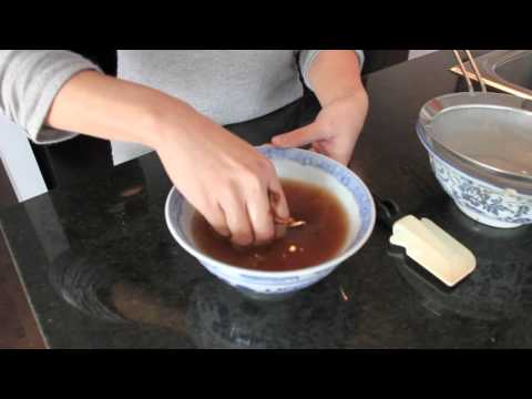 How to Make Tamarind Juice นำ้มะขามเปียก - HTK Tutorial
