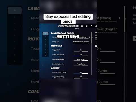 Fastest controller edit binds 😳🎮 #fortnite