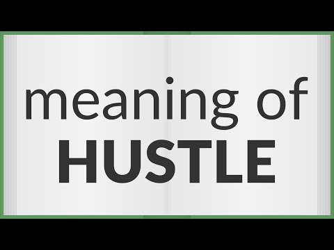 Hustle | meaning of Hustle