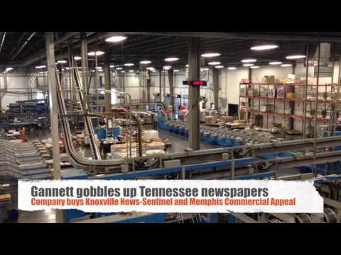 Gannett buys all but 1 of Tennessee's major newspapers