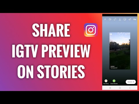 How To Share IGTV Preview On Instagram Stories
