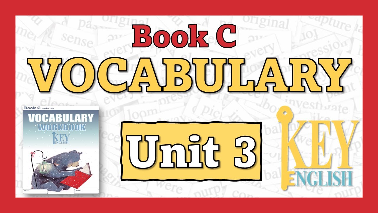 [ Intermediate English Vocabulary ] Book C - Unit 3 Vocabulary 1-30 영어 어휘 연습