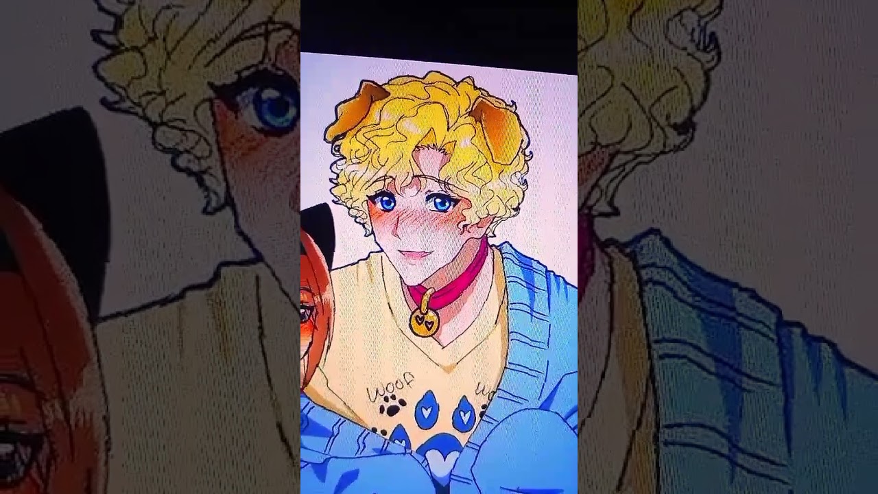 {OCs} black cat golden dog boyfriends #originacharacters #art #digitalart