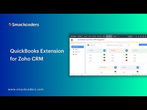 QuickBooks Extension for Zoho CRM - A Complete Tutorial