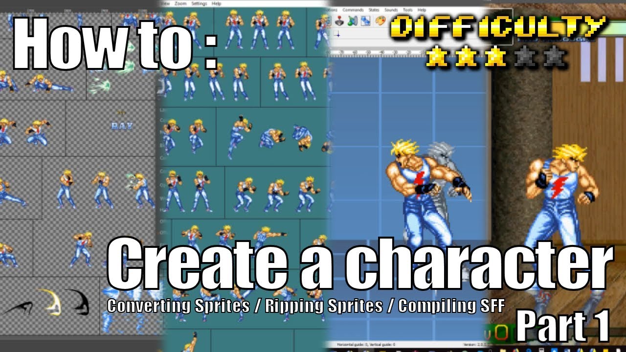 How To : Make A Character Part 1
