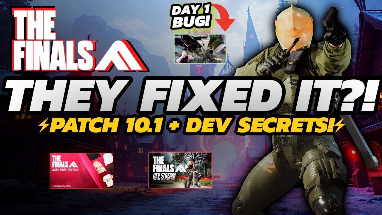 THE FINALS 10.1 Patch Notes - Devs Finally Address The 