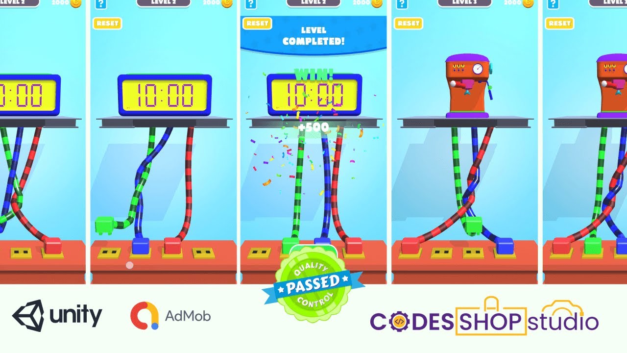 Tangle it | Unity Source code | 100% tested