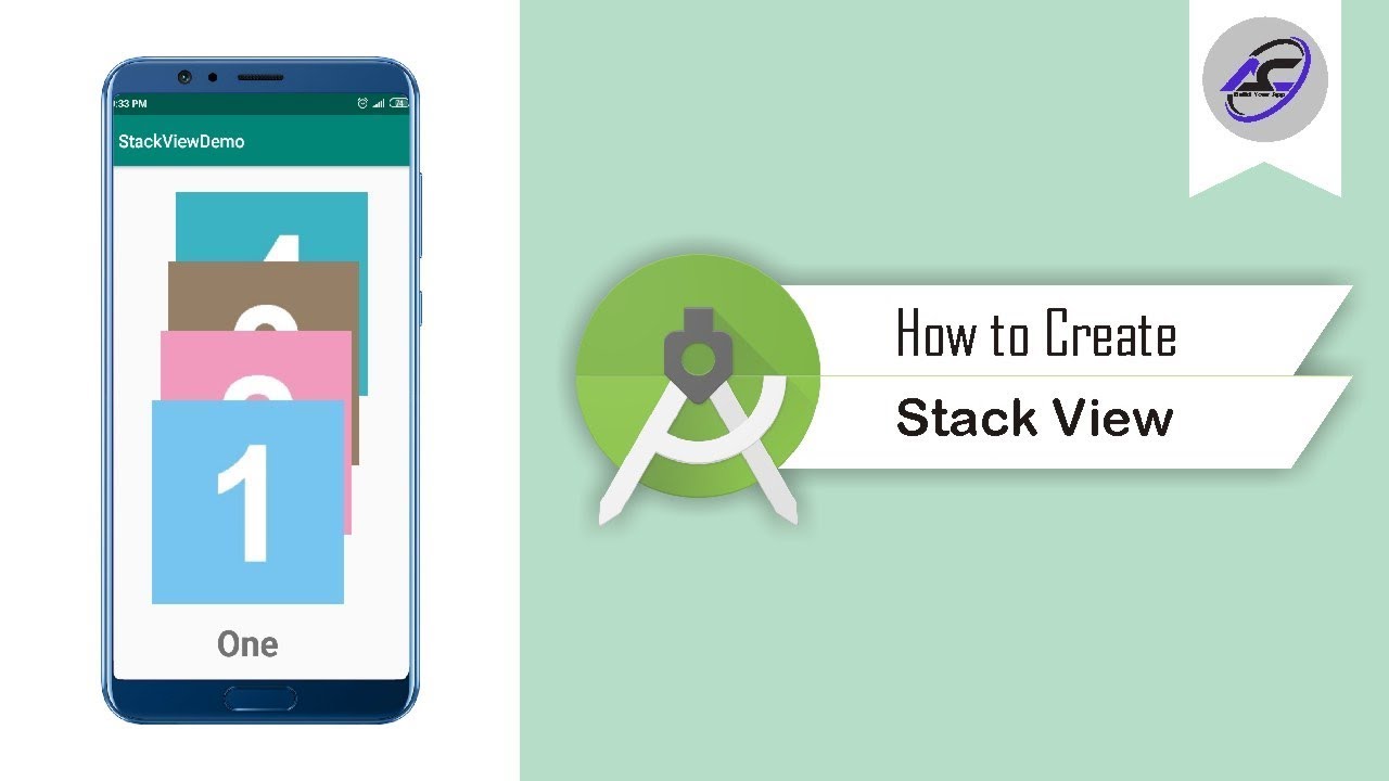 How to Create StackView in Android Studio | StackView | Android Coding