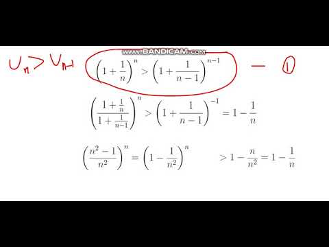 Showing that (1+1/n)^n is a monotonically increasing Sequence | Real Analysis | Higher Math Central
