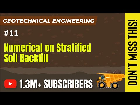 Numerical on Stratified soil backfill - Earth Pressure Theories - Geotechnical Engineering ...