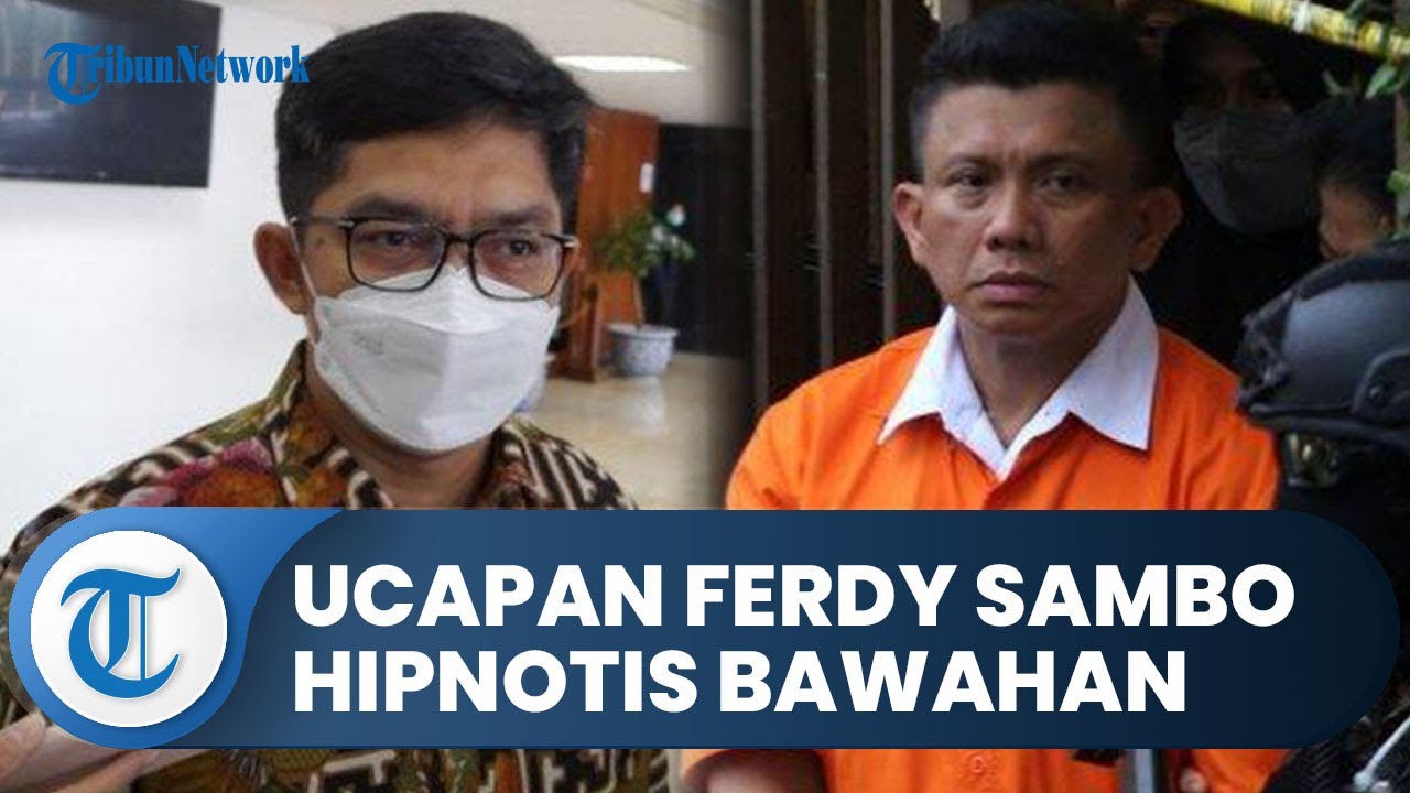 Percaya Skenario Bohong Ferdy Sambo Tentang Pelecehan, Saksi Menangis Merasa Dihianati - Tribun ...