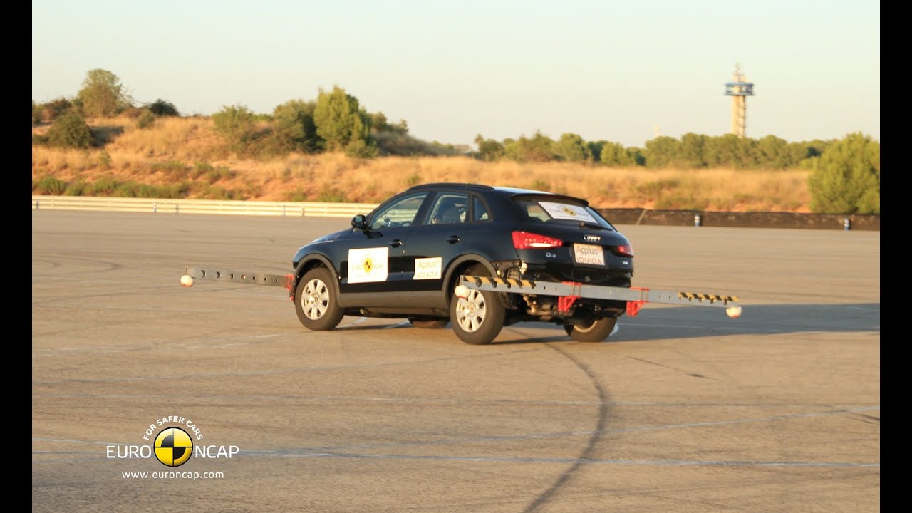 Audi Q3 Electronic Stability Control (ESC) Euro NCAP Test