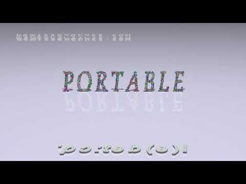 portable - pronunciation + Examples in sentences and phrases