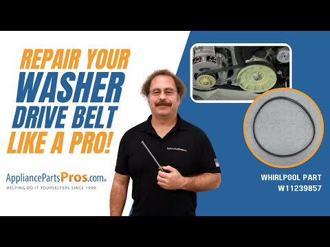 How To Replace: Whirlpool/KitchenAid/Maytag Washer Drive Belt W11239857