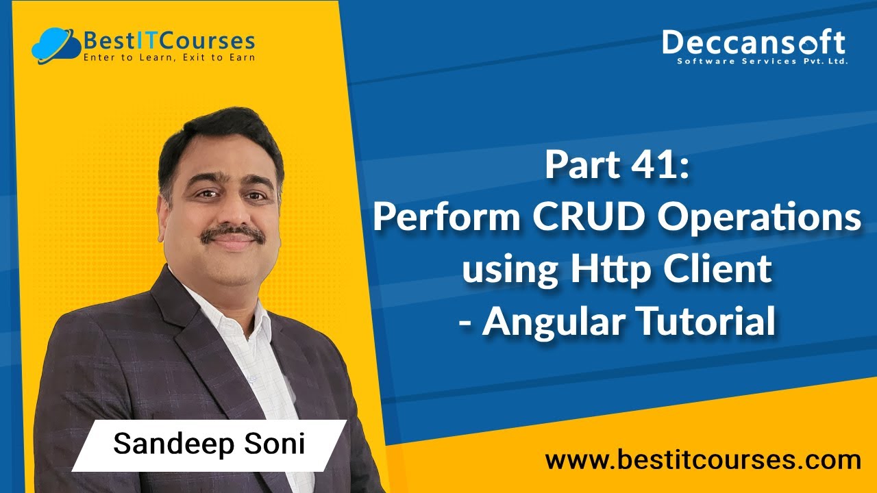 Part 41: Perform CRUD Operations using Http Client - Angular Tutorial