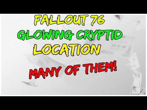 Fallout 76 : Glowing Cryptid Location -Many- (High Chance)
