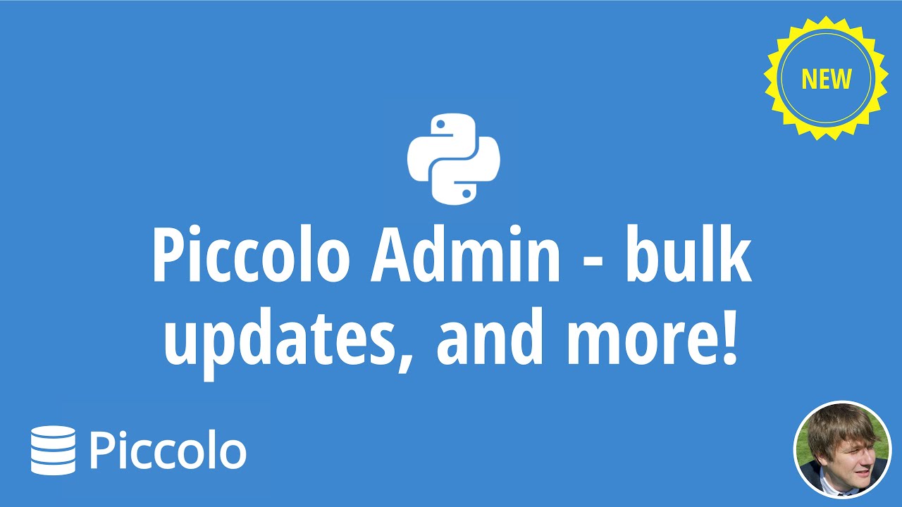 Piccolo Admin - bulk updates, and more!