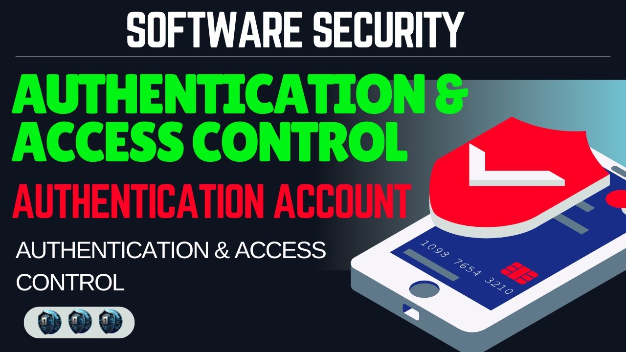 Authentication & Access Control in IT Security || authentication account || authenti  authorization