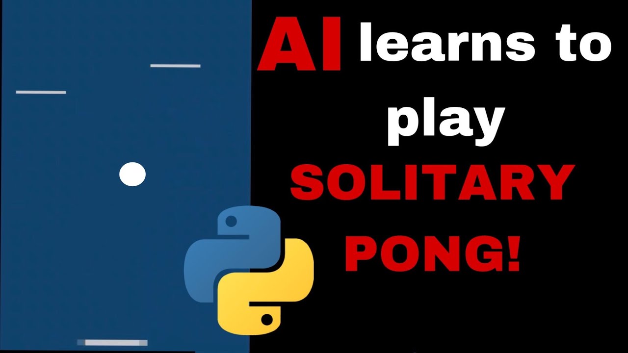 **AI**  LEARNS to play PONG | NEAT Algorithm + Code
