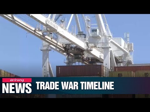 Timeline of the trade conflict between U.S. and China