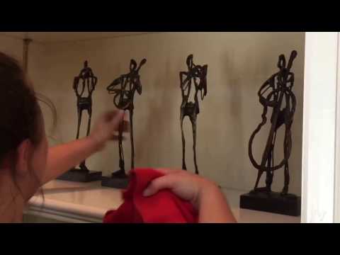Cleaning a Family Room