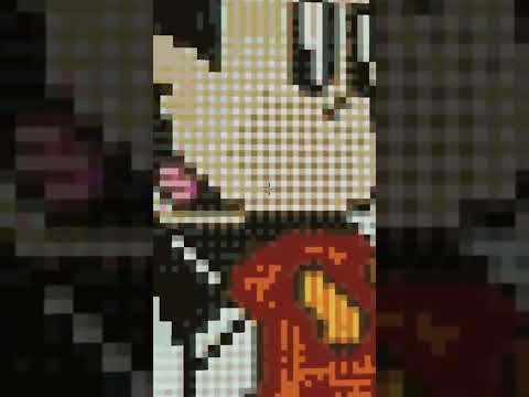 MICKEY MOUSE | MINECRAFT PIXEL ART | #shorts #minecraft #pixelart #youtube #trending #mickeymouse