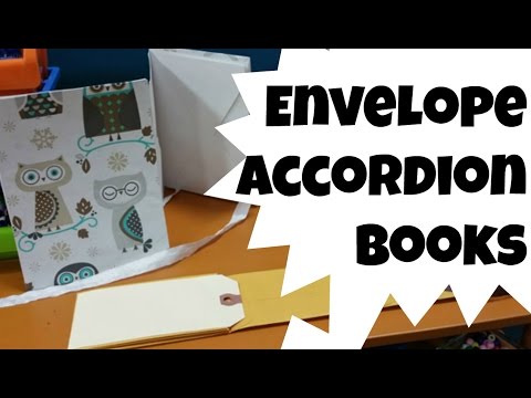 Envelope Accordion Journal/Book