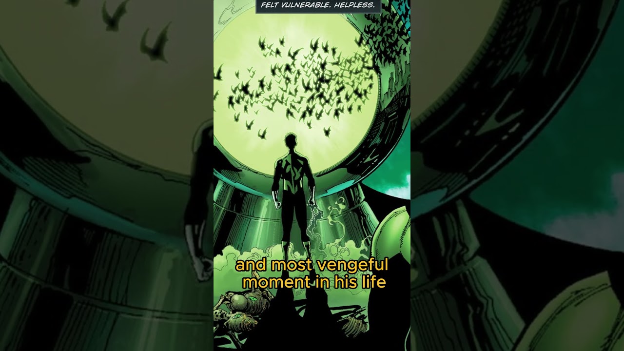 Batman’s will was TOO STRONG for the green lantern ring