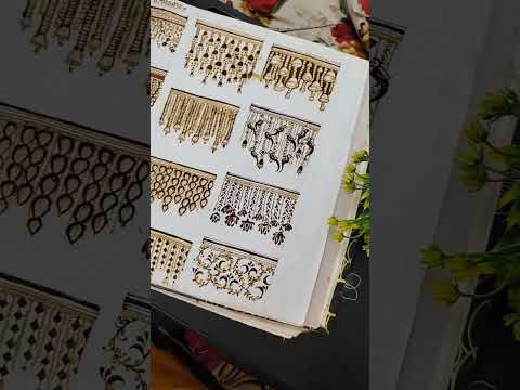 new Hanging mehendi design #entertainment #bollywood #love #shotsvideo #ytshorts #youtubeshorts #art