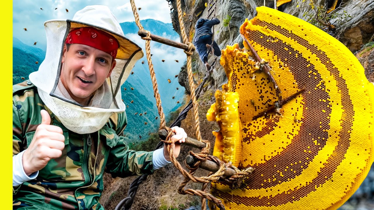 ¡Comí la Miel Loca Más Peligrosa de Nepal!