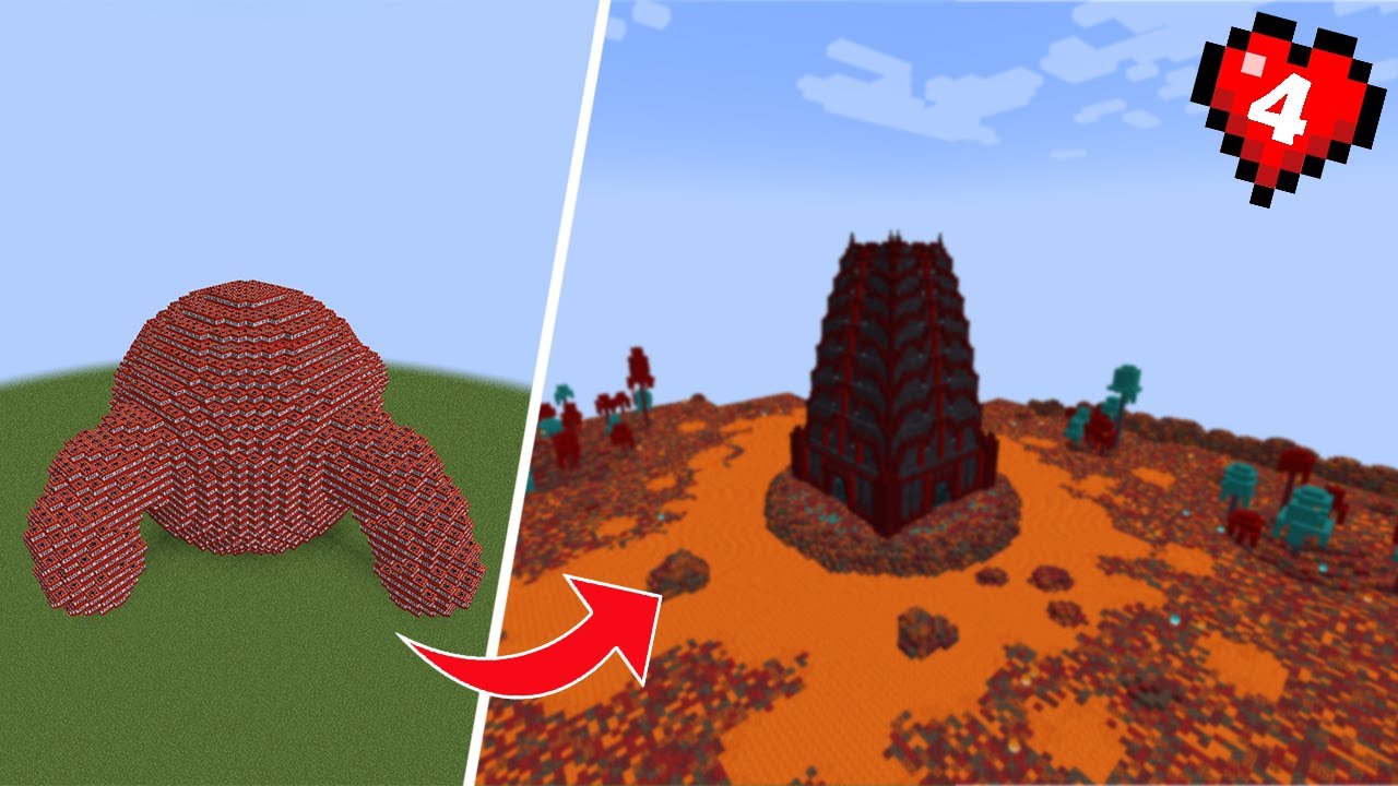 Minecraft Lava Temple