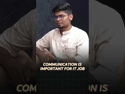 Communication is Important for IT Jobs (Tamil) | improve english speaking skills
