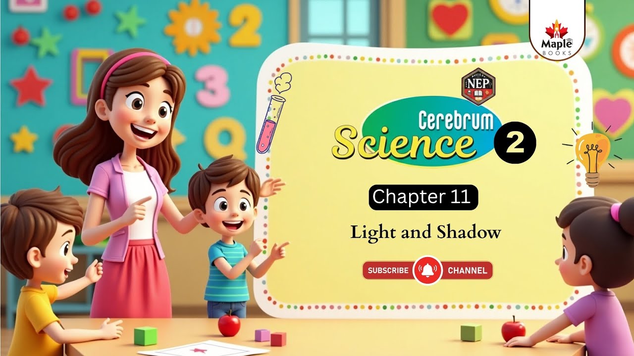 Chapter 11 | Light and Shadow | Science Class 2 | Maple Books