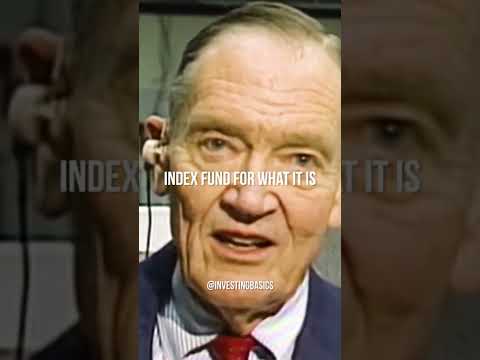 JOHN BOGLE: Problem with Index Fund