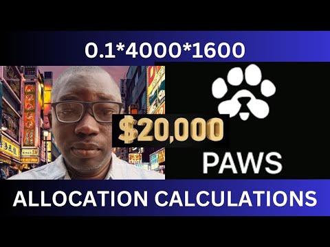 How to calculate dollar or naira value of your PAWS allocations #paws #wpaws