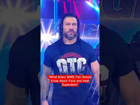 "WWE Basics: Understanding Face, Heel, and Tweener Superstars" #shorts