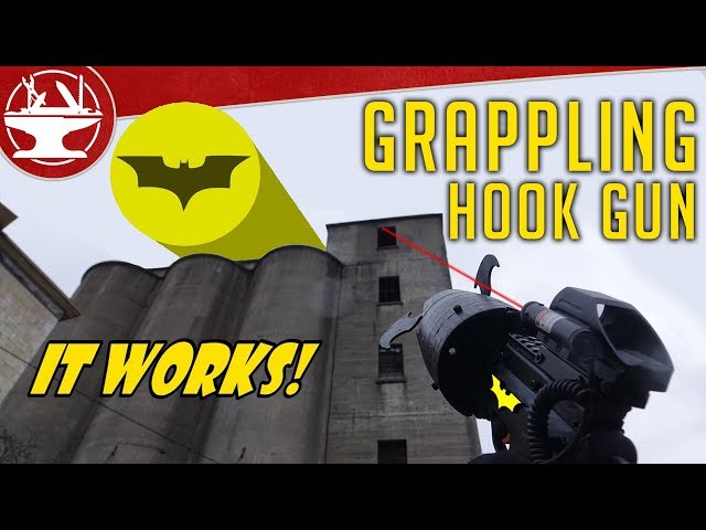 DIY Batman Grappling Gun - The Awesomer