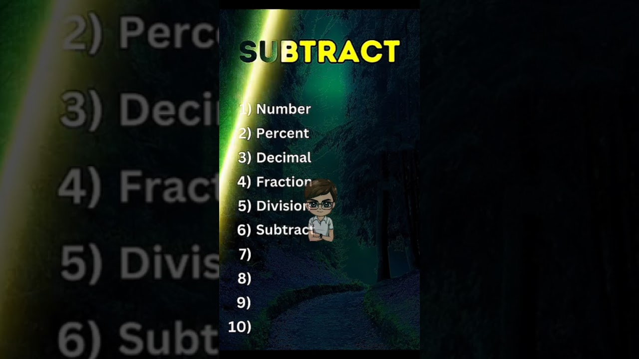 Guess the 10 math vocabulary by missing letters quiz 🤯 #quiz #quiztime #quizchallenge #quizz