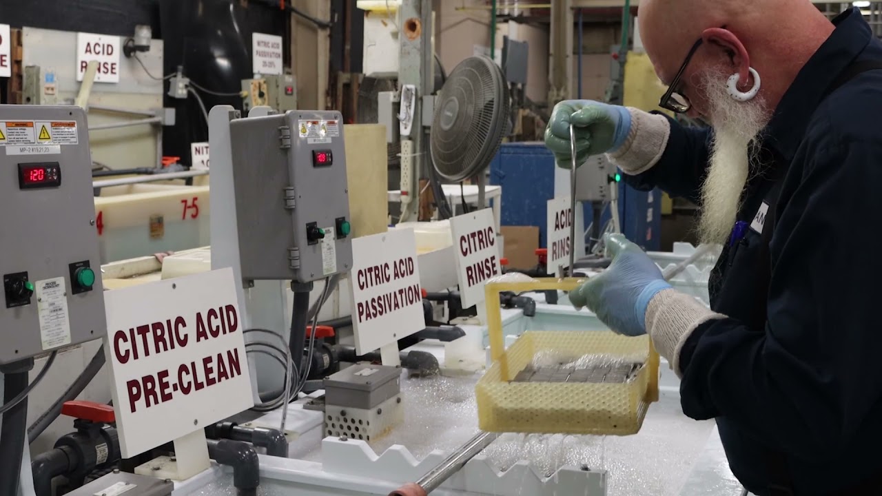 Citric Acid Passivation
