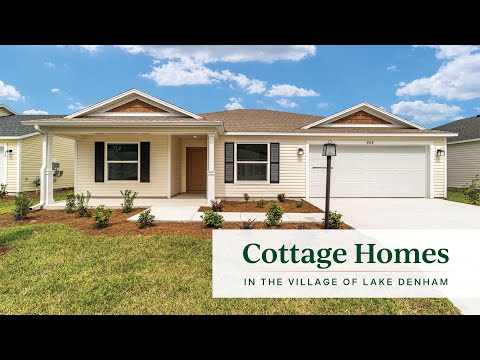 Announcing New Cottage Homes in The Village of Lake Denham