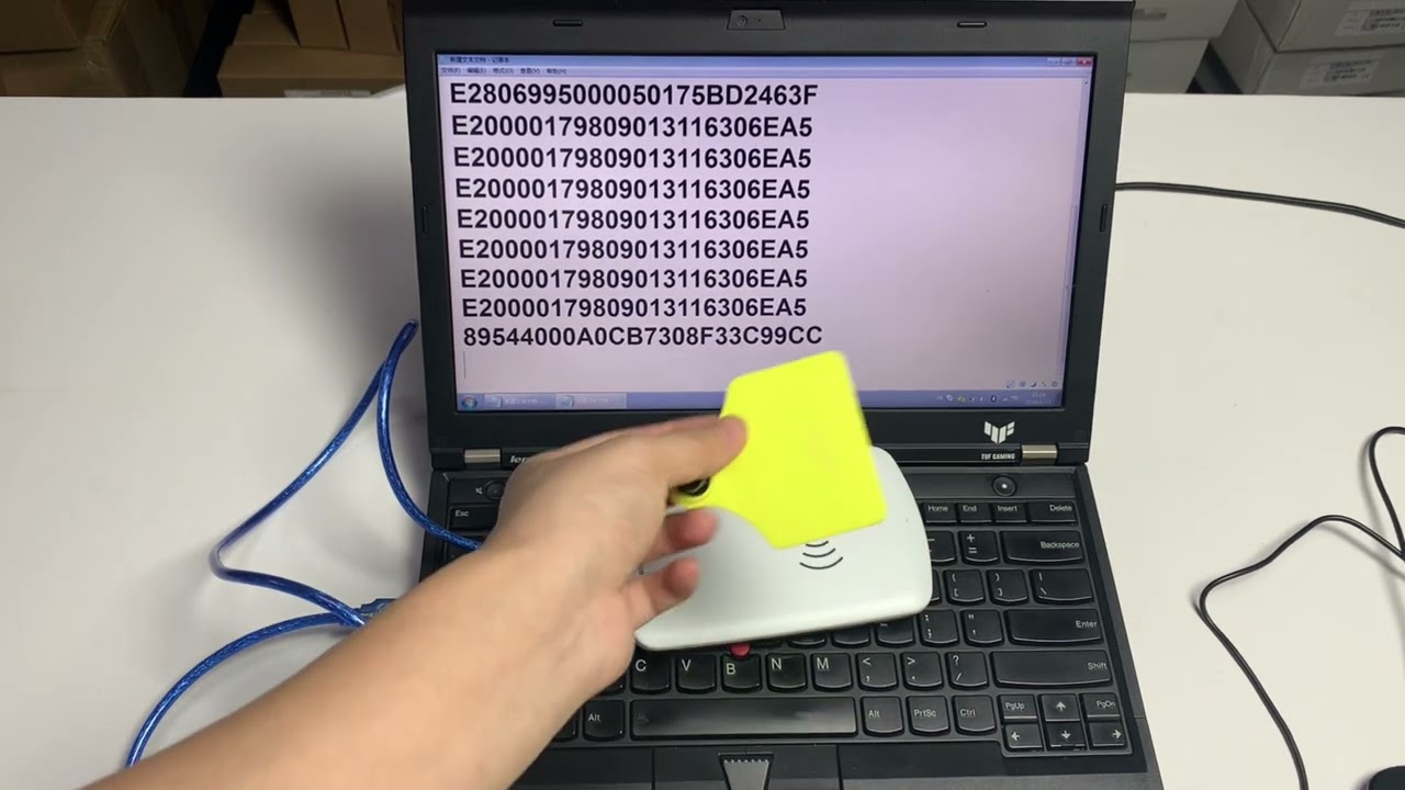 Yanzeo SR3308 Desktop UHF RFID Reader #rfid #rfidreader