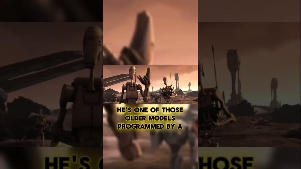 yeah sure you are #starwars #clankers #battledroid #rogerroger