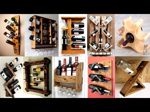Wooden Wine Storage Ideas - Creative Wine Rack/cellar DIY Home Décor