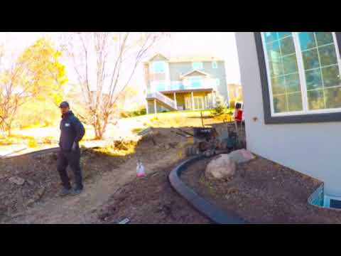 Landscape Curbing - 300ft fox gray - hills and angles - borderlineusa.com