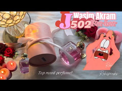 Pakistan's Top rated perfume | Wasim Akram 502 for her by J. | *Honest Review*