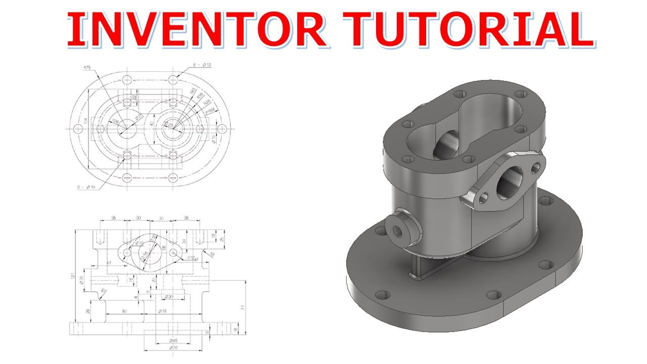 Inventor Tutorial #254 | 3D Model Basic Beginners