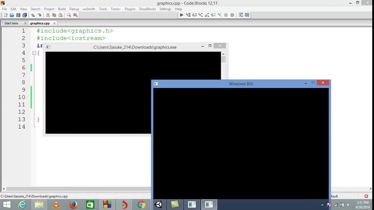 C Programming getpixel and putpixel functions