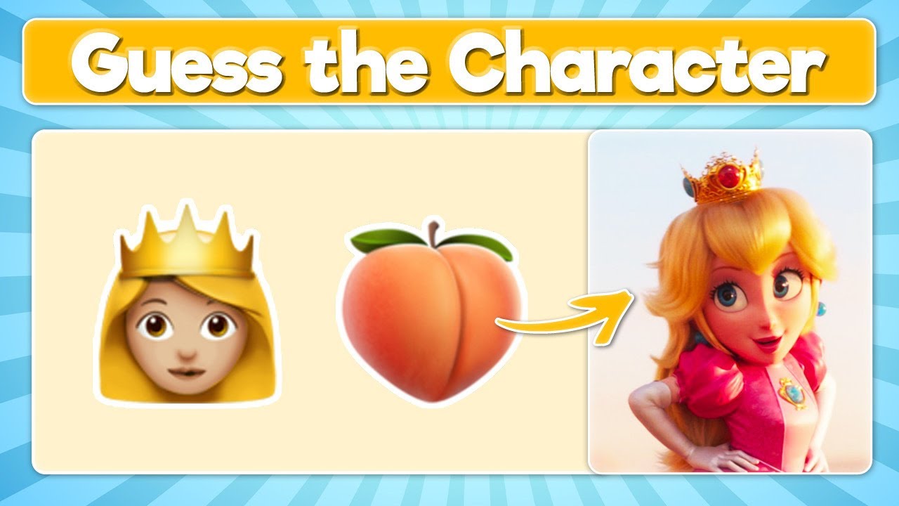 Guess the Super Mario Character by Emojis | Super Mario Emoji Quiz